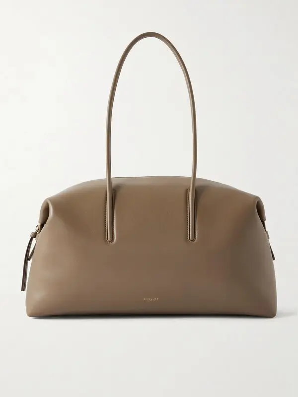 DEMELLIER Stockholm Large Leather Tote - Neutrals