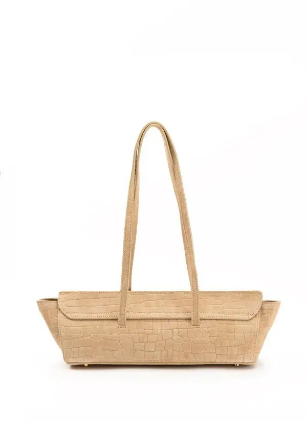 ELLEME Le Bateau Croco Suede - Beige