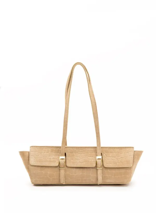 ELLEME Le Bateau Croco Suede - Beige