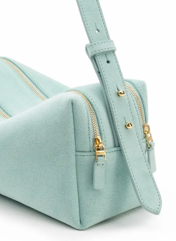 ELLEME Trousse Suede - Turquoise