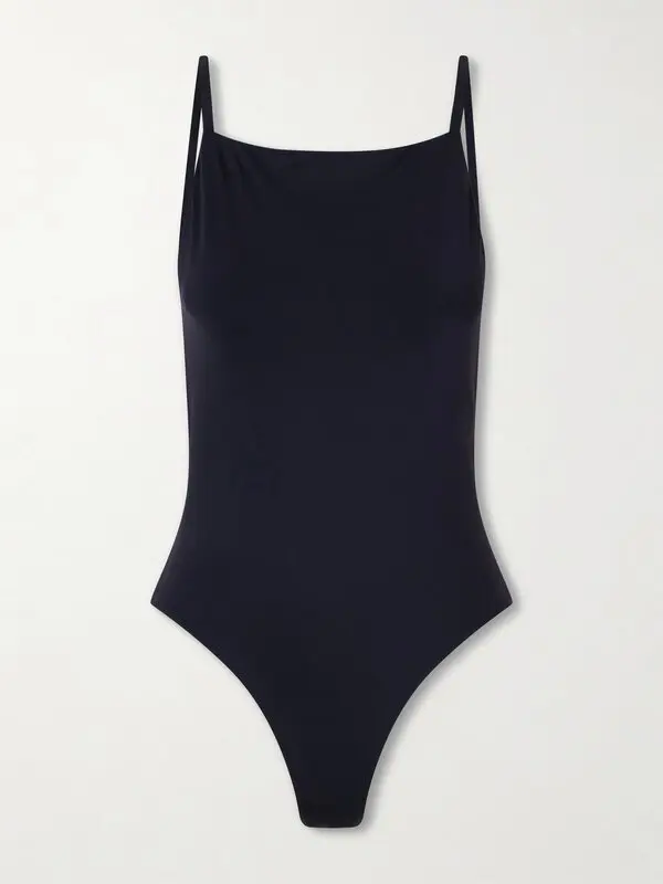 Staud Claudia Swimsuit - Black
