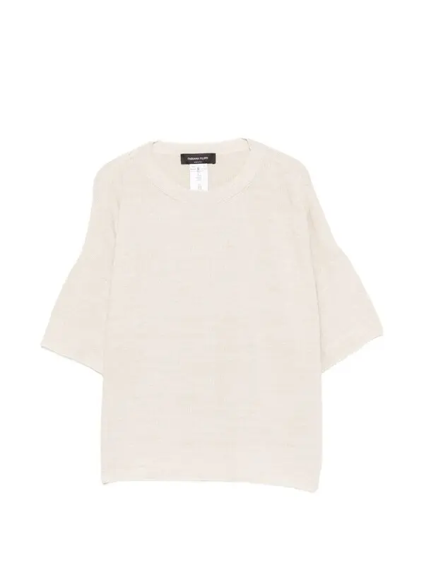 Fabiana Filippi Cotton Blend T-shirt - White