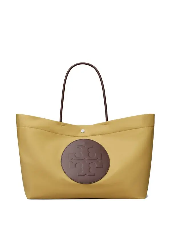 Tory Burch Ella Twist Nylon Tote - Beige