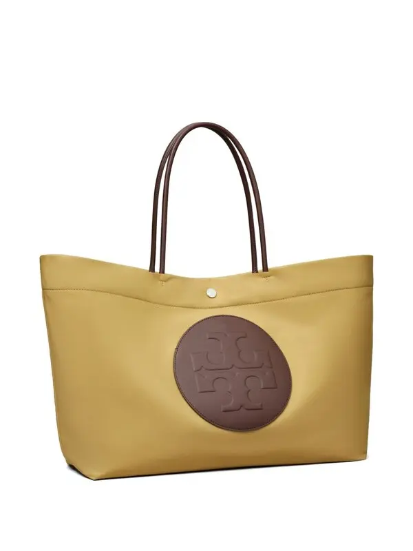 Tory Burch Ella Twist Nylon Tote - Beige