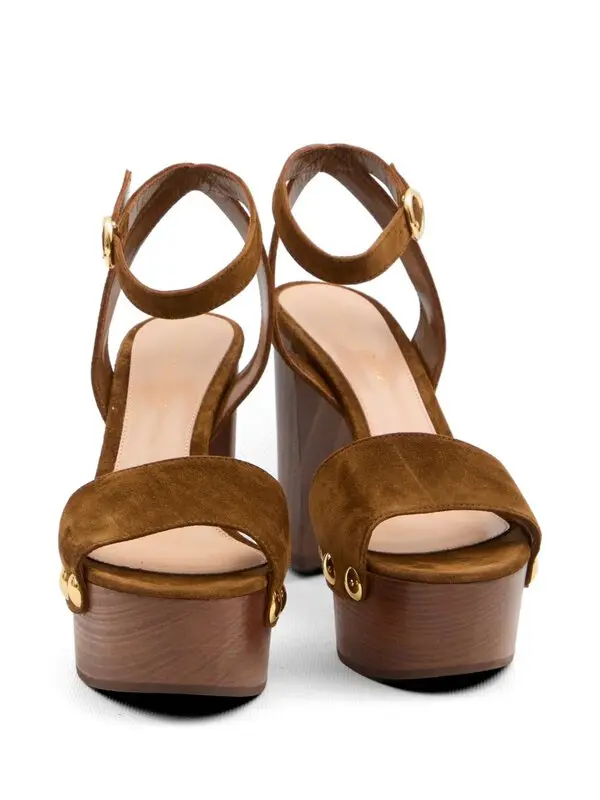 GIANVITO ROSSI Ardea Heel - Brown