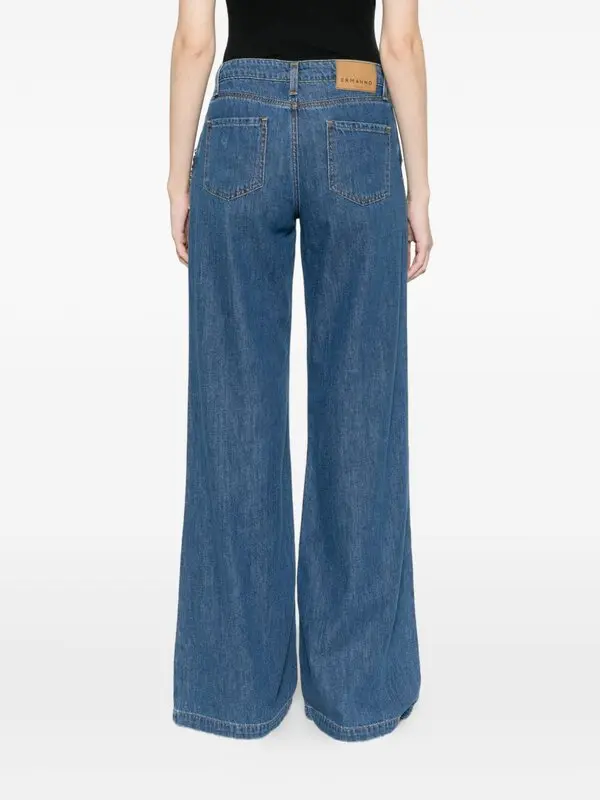 ERMANNO FIRENZE Flared Leg Denim Jeans