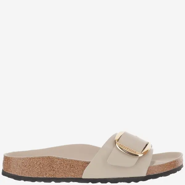 BIRKENSTOCK Madrid Big Shine Sandals - Light Grey