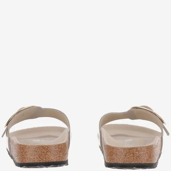 BIRKENSTOCK Madrid Big Shine Sandals - Light Grey