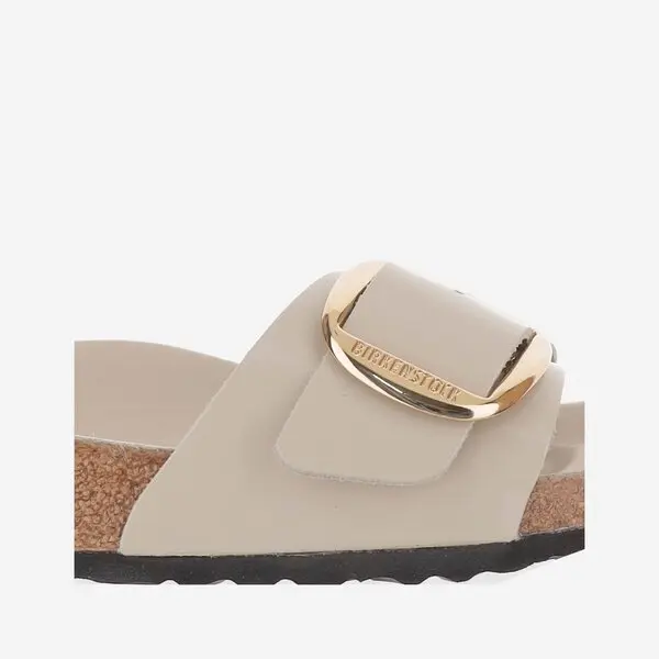 BIRKENSTOCK Madrid Big Shine Sandals - Light Grey