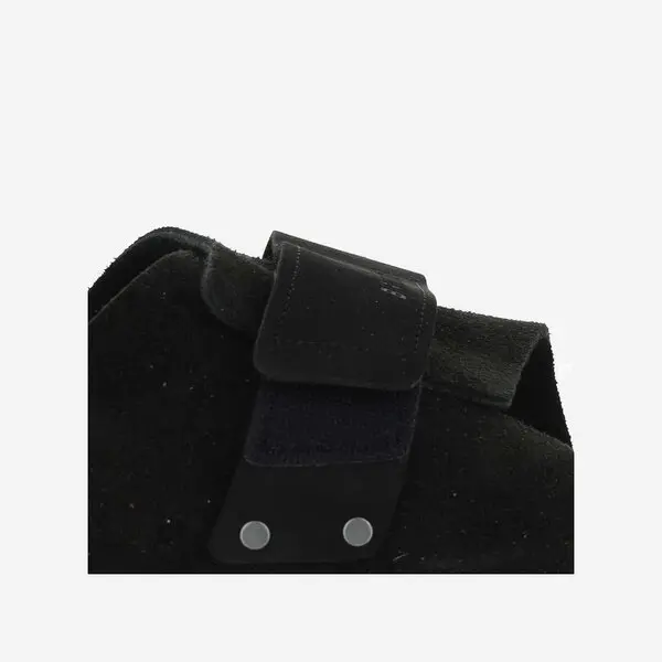 BIRKENSTOCK Kyoto Leather Sandals - Black