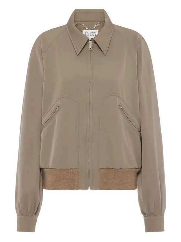 MAISON MARGIELA Wool Jacket - Beige