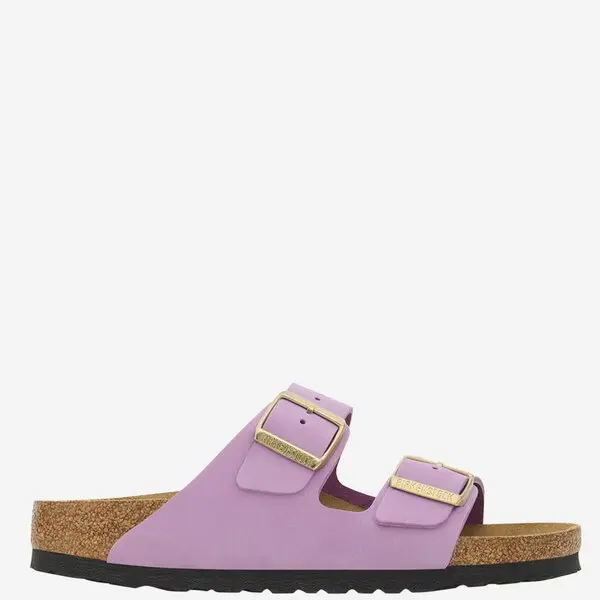 BIRKENSTOCK Arizona Leather Sandals - Purple