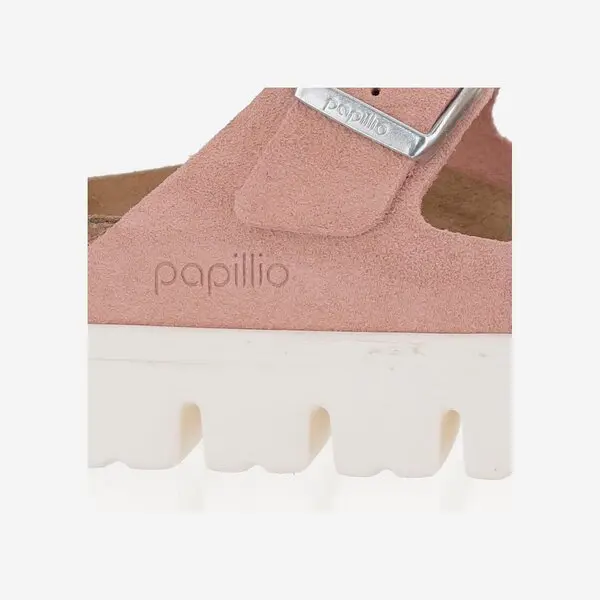 BIRKENSTOCK Pap Chunky Arizona Suede Sandals