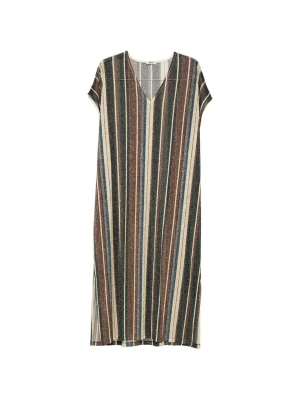SIYU Zoe Striped Kaftan Dress - Multicolour