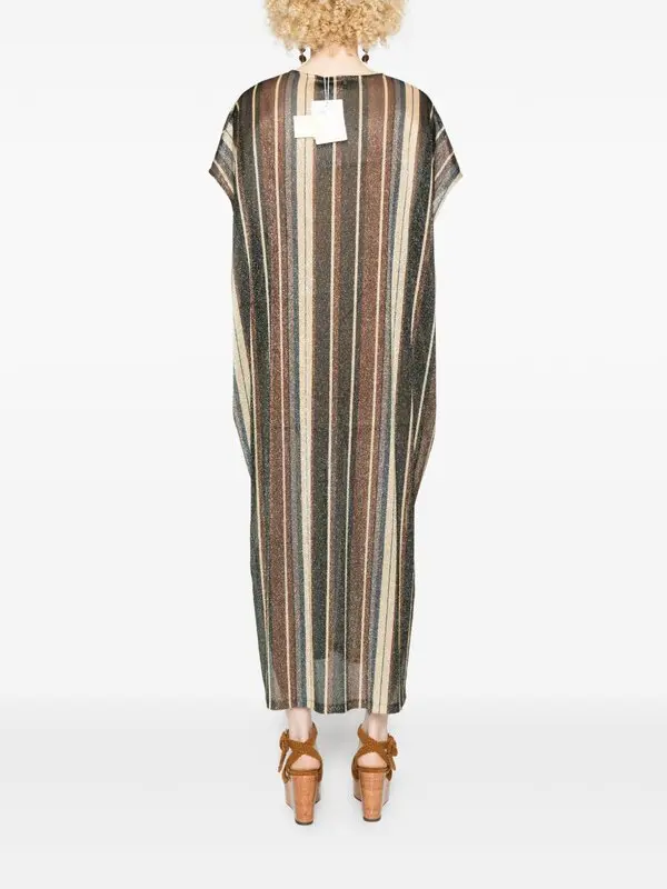 SIYU Zoe Striped Kaftan Dress - Multicolour