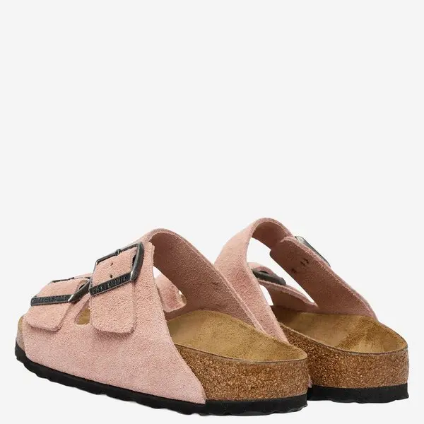 BIRKENSTOCK Arizona Suede Sandals - Pink