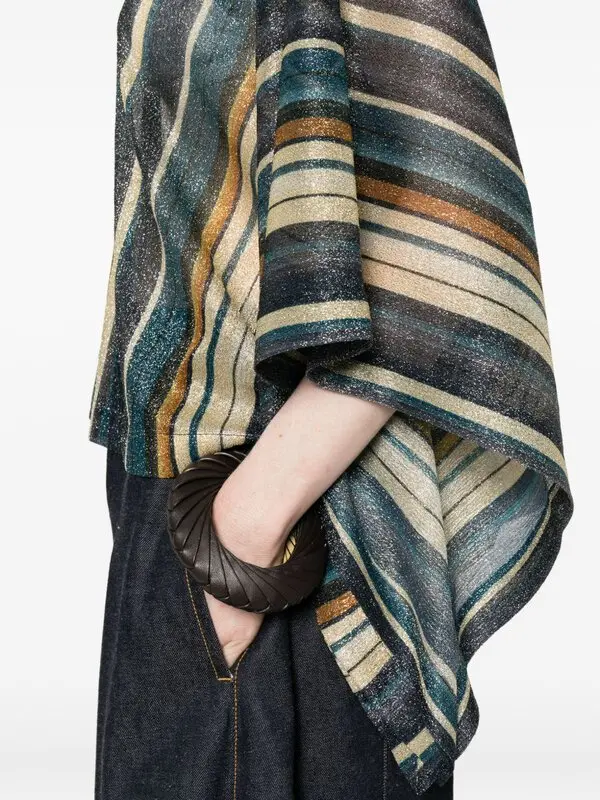 SIYU Striped Relaxed Blouse - Multicolour