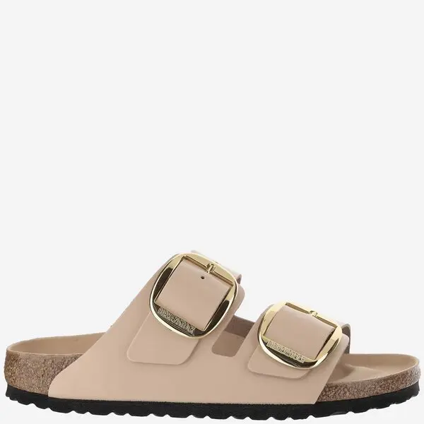 BIRKENSTOCK Arizona Big Buckle Sandals - Beige