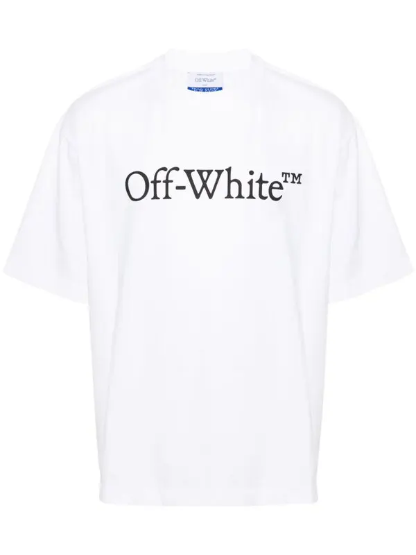 Off-White Big Bookish Cotton T-shirt - White