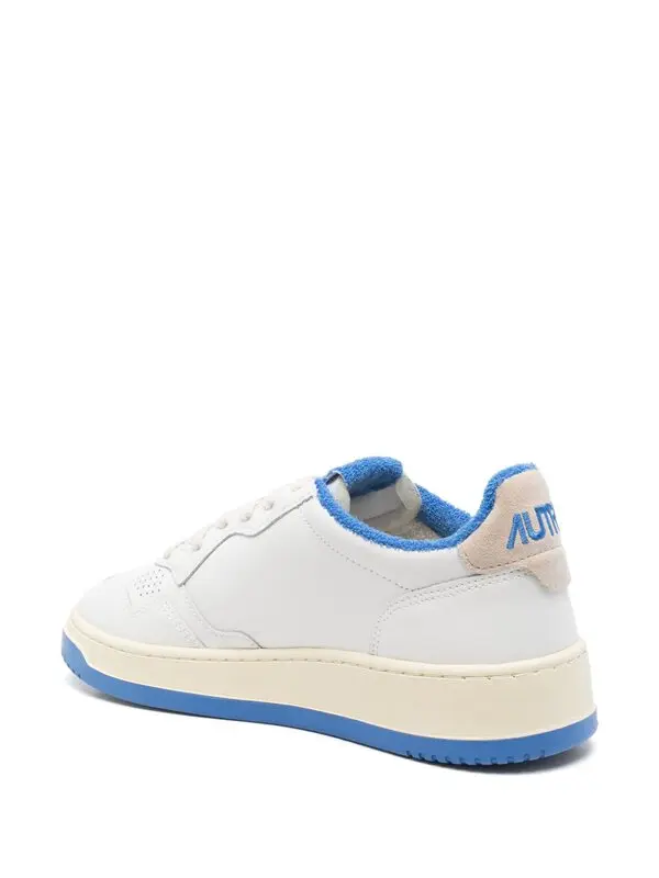 AUTRY Medialist Low Leather Sneakers - Red