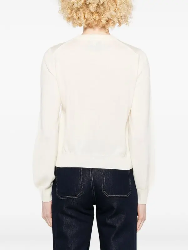 Maison Kitsuné Baby Fox Wool Cardigan