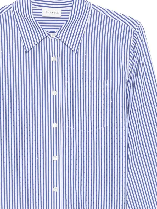 PAROSH Striped Shirt