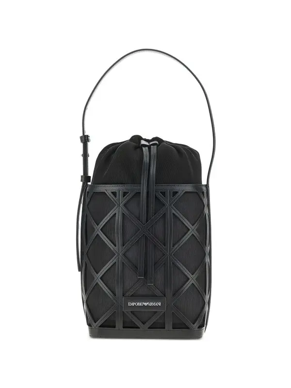 Emporio Armani Leather Bucket Bag