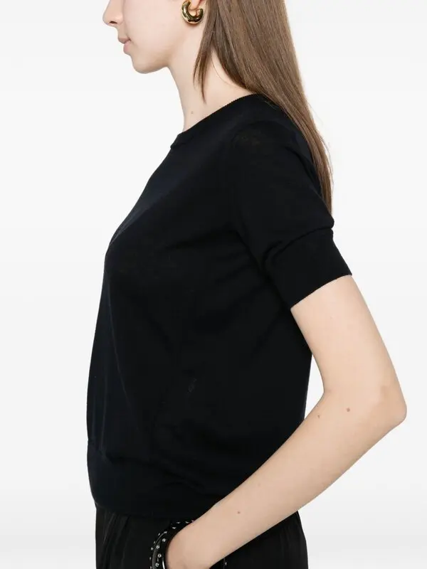 CT PLAGE Crewneck Cotton And Silk Sweater