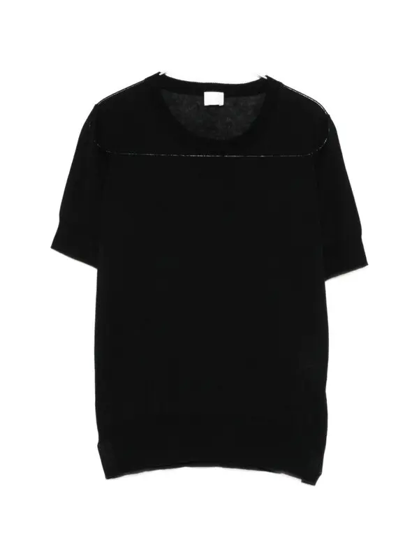 CT PLAGE Crewneck Cotton And Silk Sweater