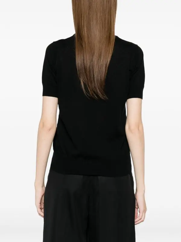 CT PLAGE Crewneck Cotton And Silk Sweater