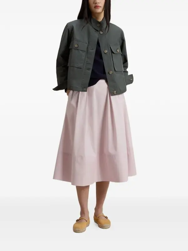 Woolrich Canvas Field Overshirt - Green