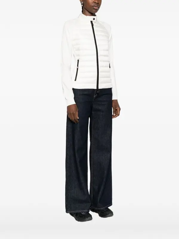 Moncler Padded Cardigan - White