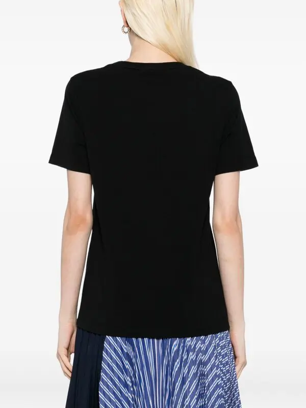 Maison Kitsuné Baby Fox Cotton T-shirt - Black