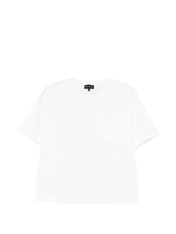 Emporio Armani Logo Cotton T-shirt - White