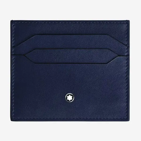 Montblanc Leather Card Holder With Logo - Red