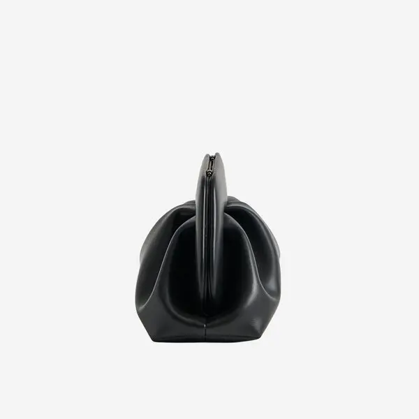 THEMOIRE Tia Vegan Fabric Bag - Black