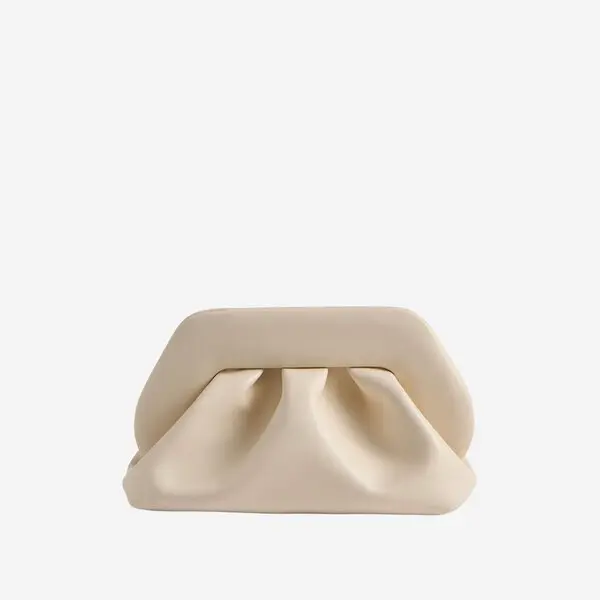THEMOIRE Tia Vegan Fabric Bag - White