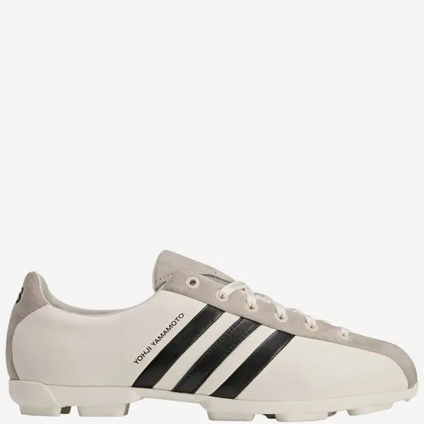 Y3 Leather Field Sneakers - Red
