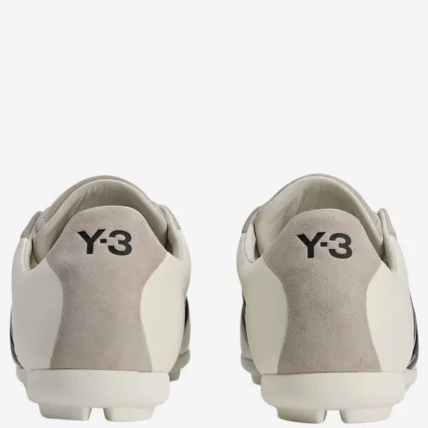 Y3 Leather Field Sneakers - Red