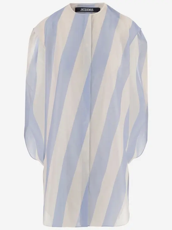 Jacquemus Striped Cotton Shirt