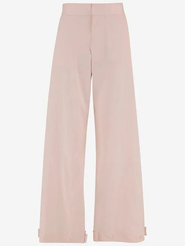 SA SU PHI Cotton-blend Wide Leg Trousers - Pink