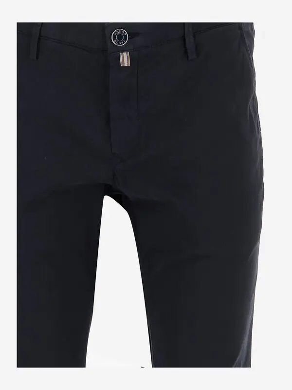 Jacob Cohen Stretch Cotton Blend Trousers