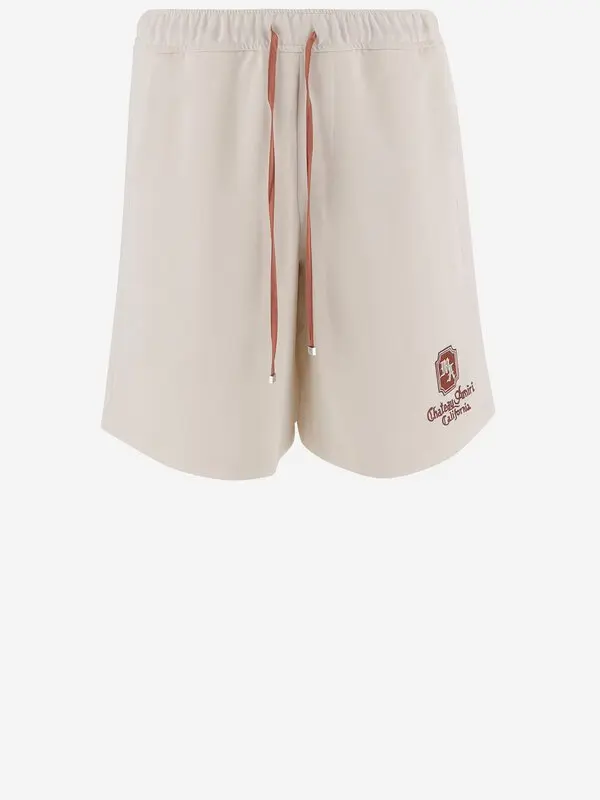 Amiri Polyester Short Trousers - White