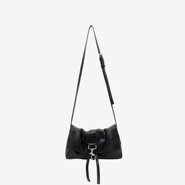 RADICA STUDIO Hammered Nappa Leather Bag - Black