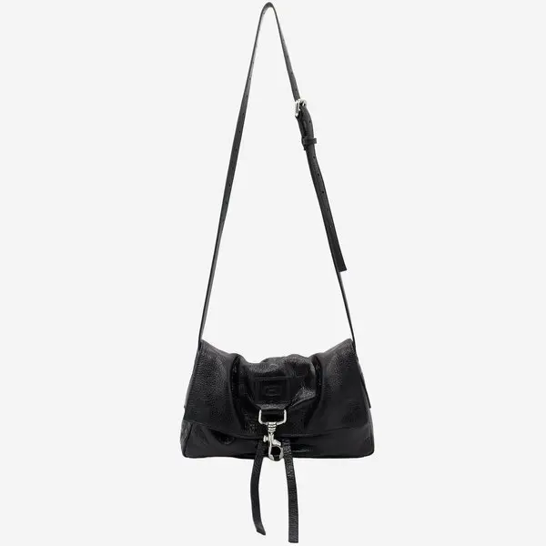 RADICA STUDIO Hammered Nappa Leather Bag - Black