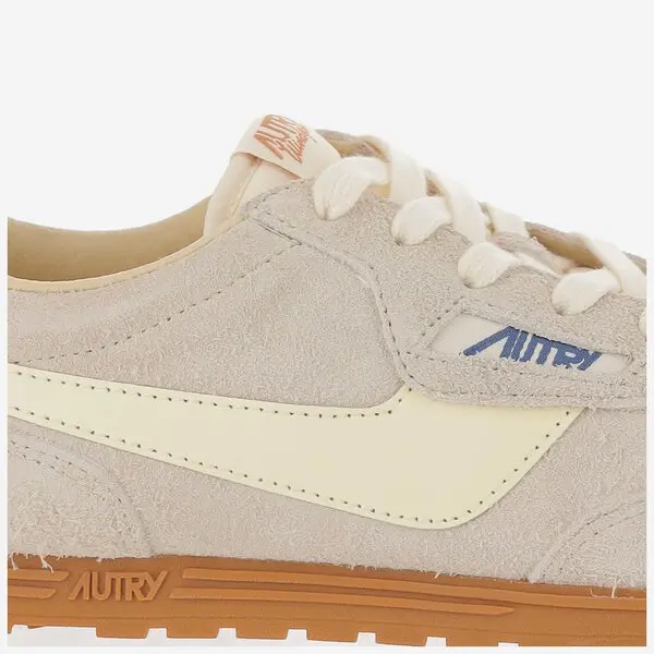 AUTRY Windspin Leather Sneakers - Beige