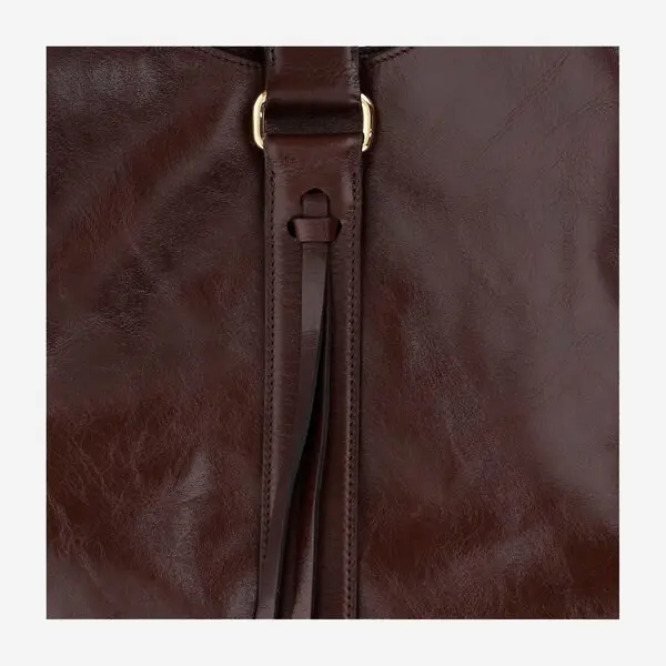 RADICA STUDIO Sunset Leather Shoulder Bag - Brown