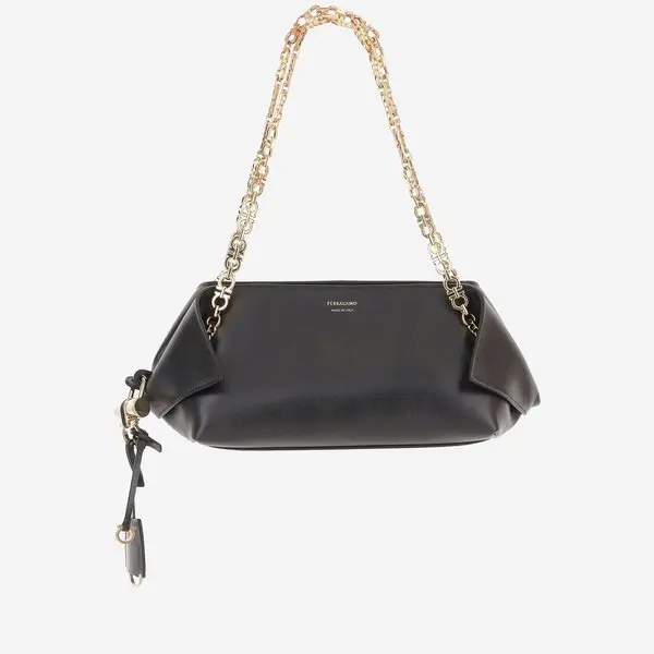 FERRAGAMO Leather Shoulder Bag