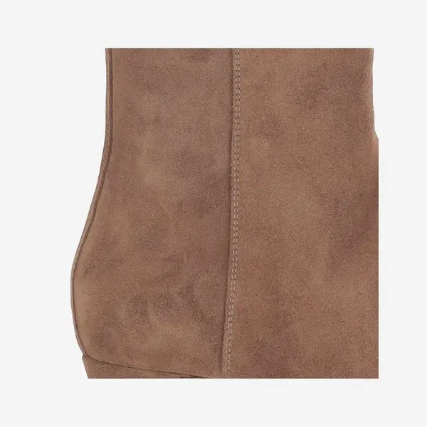 Sartore Suede Ankle Boots - Brown