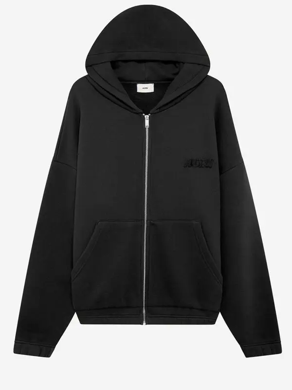 AUTRY Cotton Logo Sweatshirt - Black